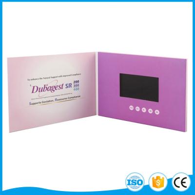 China 2.4 To 10 Inch Video Mailer Card A4 / A5 Mp3 / Mp4 Customize Lcd Screen for sale