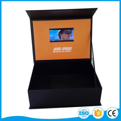 China 7 Inch Tft Color Screen Lcd Video Business Cards / Video Booklets Built In 1400mah Battery for sale