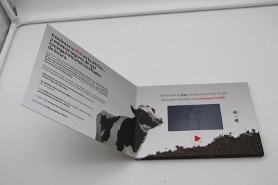 China A4 A5 HD 7 Inch Screen LCD Video Mailer For Commercial / Party Invitation for sale