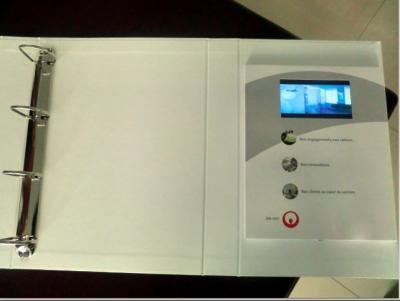 China TFT Screen Video Wedding Invitations 1.5-3 Hours Lifespan LCD Video Card for sale