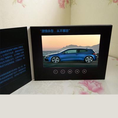 China OEM ODM A4 A5 TFT Lcd Display Card , Video Advertising Cards With USB Port for sale