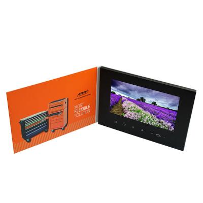 China 7 Inch Monitor Lcd Video Mailer , Video Brochure Card 1024 X 600 Resolution for sale