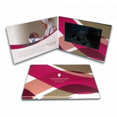China 300-2000Mah Battery LCD Video Card For Weddings / Happy Birthdays for sale