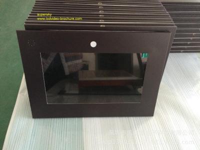 China High End Business Lcd Greeting Card Logo Printed With Flash Memory Card for sale