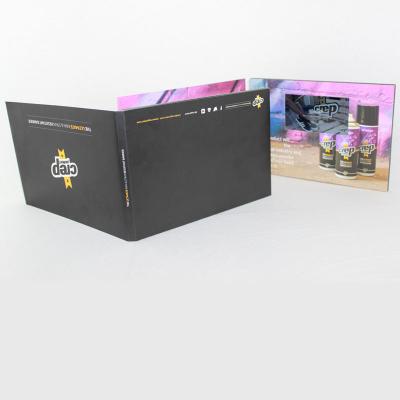 China HD LCD Screen Flip Book Video With Built - In Speaker / Usb Cable for sale