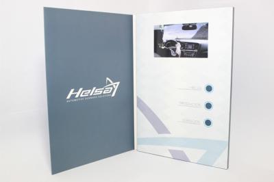 China Marketing Digital Video Brochure With Multi - 0Player , LCD Invitation Card for sale