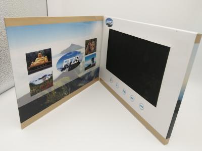 China Switch Buttons Promotional Video Brochure Card With Sound Speakers for sale