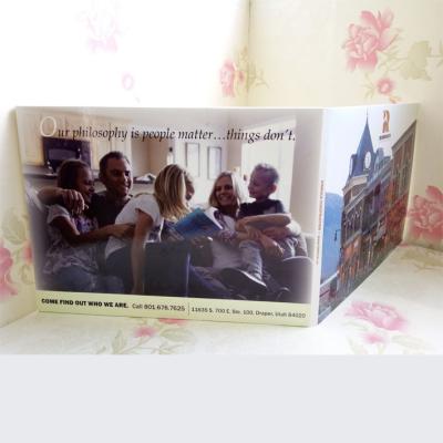 China Electronic Video Flip Book HD CMYK Printing For Business / Advertising for sale