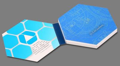 China Advertising Promotional Video Postcard Unique Idea Engrave Laser Printed for sale