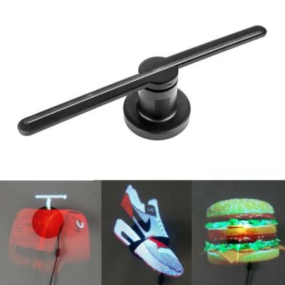 China Lightweight 3D Hologram Fan LED Holographic Advertising Fan 50/60HZ Frequency for sale