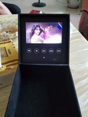 China Customized Promotional Lcd Video Gift Box Video Brochure Box 300-2000Mah Battery for sale