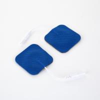 China Tens Medical Electrode Pads 2mm Jack Diameter For Muscle Stimulator Therapy Massager for sale