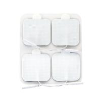 China Flexible Gel Type Tens Medical Electrode Pad Customized Shape for Physiotherapy for sale