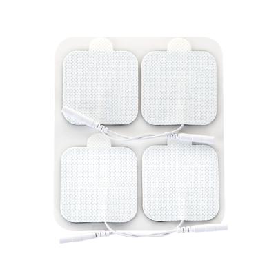China Flexible Gel Type Tens Medical Electrode Pad Customized Shape for Physiotherapy for sale