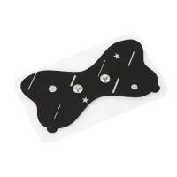 China Snap Medical Electrode Pads Self Adhesive Butterfly Shape 11.5x5.5cm For TENS Machine for sale