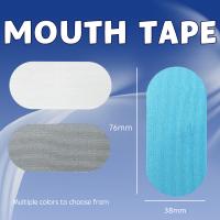 China Oval Non Toxic Medical Mouth Tape Easily Removed Improved Nasal Breathing for sale