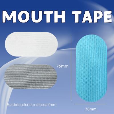 China Oval Non Toxic Medical Mouth Tape Easily Removed Improved Nasal Breathing for sale