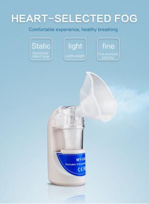 China Home Mesh Portable Ultrasonic Nebulizer Mist Discharge Asthma Atomizer Mini for sale