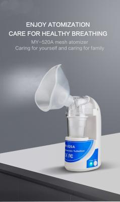 China Custom Household Medical Portable Nebulizer Machine Smart Charging Handheld for sale