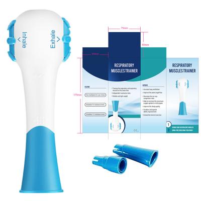 China Adjustable Resistance Level Breathing Muscle Trainer Lung Recovery Exercise Inhaler for sale