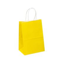 China Custom Kraft Paper Shopping Bags with Handles 10kg Capacity Recyclable Eco Friendly for sale