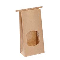 China Grease Water Resistant Kraft Paper Packing Bags 8 Color Flexo Printing Customizable for sale