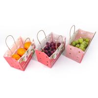 China Square Bottom Small Paper Bags for Supermarket 60gsm FSC FDA ISO Certified for sale