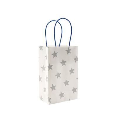 China Custom Kraft Paper Shopping Bags with Handles OEM ODM 100gsm Durable for sale