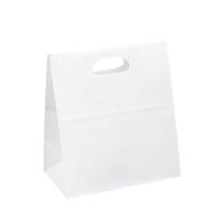 China FSC Certified Custom Kraft Paper Shopping Bags with Logo 100gsm 150gsm 10kg Capacity for sale