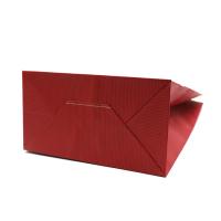 China Custom Kraft Paper Shopping Bags with Handles 10kg Capacity Compostable Eco Friendly for sale