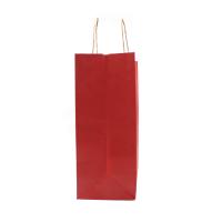 China 100-150gsm Kraft Paper T Shirt Bags Compostable Recyclable 10kg Capacity for sale