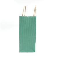 China Custom Logo Perfume Cosmetic Paper Gift Bags with Handles Compostable 30x20x10cm for sale