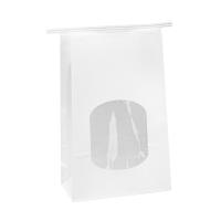 China OEM ODM Kraft Paper Packing Bags 60gsm Brown Colour for Restaurant Takeaway for sale