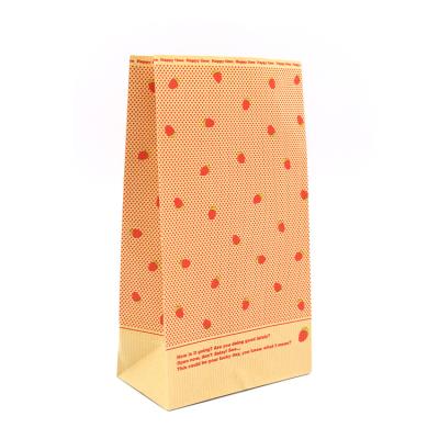 China Customized Biodegradable Kraft Paper Bags With Embossing Finishing Tech for sale