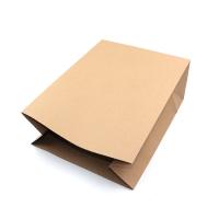 China Matte Laminated Kraft Paper Stand Up Pouches with Clear Window 8 Color Printing Food Grade for sale