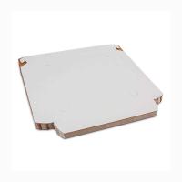 China Portable Pizza Food Container Paper Box Compostable With Matt Lamination Varnishing for sale