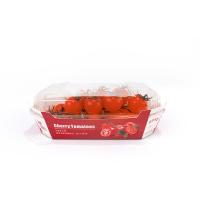 China OEM ODM Fruit And Vegetable Packaging Boxes Cardboard Paper With PET Lid for sale