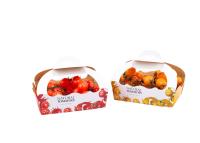 China CMYK Fruit And Vegetable Packaging Boxes With Varnishing Embossing Printing for sale