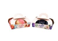China Custom Kraft Fruit Packaging Boxes 100% Recycled Food Grade Paper for Party Favor for sale