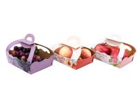 China UPACK 60gsm Cardboard Fruit And Vegetable Packaging Boxes For Apples Grapes for sale