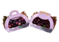 China OEM ODM Vegetable Packing Box , Waterproof Cardboard Boxes With Handle for sale