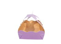 China Compostable Kraft Paper Fruit Gift Boxes Waterproof Oilproof 100-300g Capacity Custom Size for sale