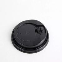 China Leak Proof Disposable Plastic Lids 90mm for Coffee Tea Milk Tea Paper Cups Eco Friendly for sale