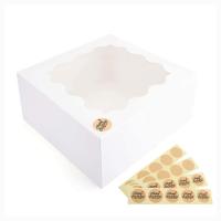China Matt Laminated Paperboard Takeaway Food Containers Square / Rectangle Customized for sale