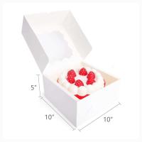 China Matt Laminated Paperboard Takeaway Food Containers Square / Rectangle Customized for sale