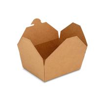 China Waterproof Oilproof Paper Food Container Box UV Coating 30000 Pcs Custom Size for sale