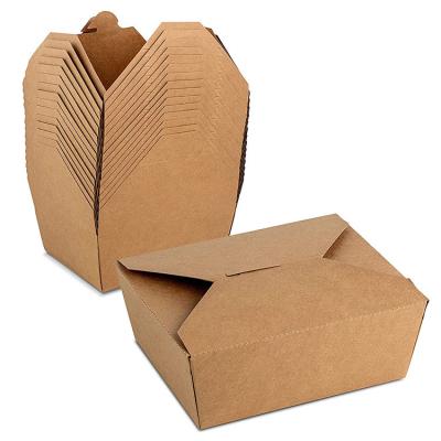 China Customized Food Container Paper Box Waterproof Oilproof Paperboard for sale