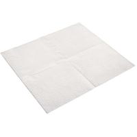 China Eco Friendly Pre Folded Paper Napkins 27x27cm 1 Ply White Wood Pulp for sale