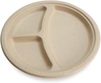 China Biodegradable Disposable Paper Plate , Greaseproof Paper Lunch Trays for sale