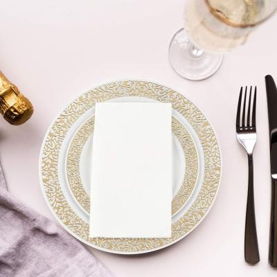 China Folding Soft Table Paper Napkin Tissue 2 Ply 33x33cm for Restaurant Wedding for sale